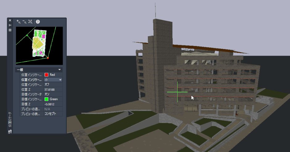 AutoCAD 3D空間を歩き回る！ウォークスルー＆フライスルー操作の基本