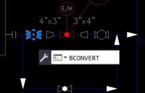 【AutoCAD】P&ID図面作成の救世主！BCONVERTコマンドでブロック化＆材料集計を簡単に